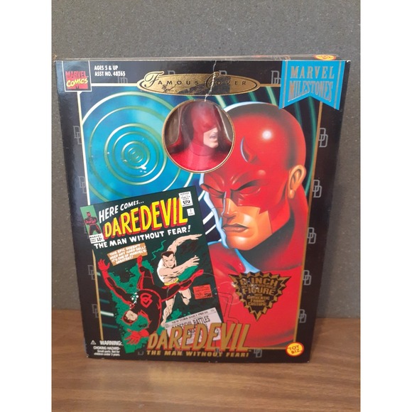 Marvel | Art | Marvel Milestones Daredevil The Man Without Fear Famous ...